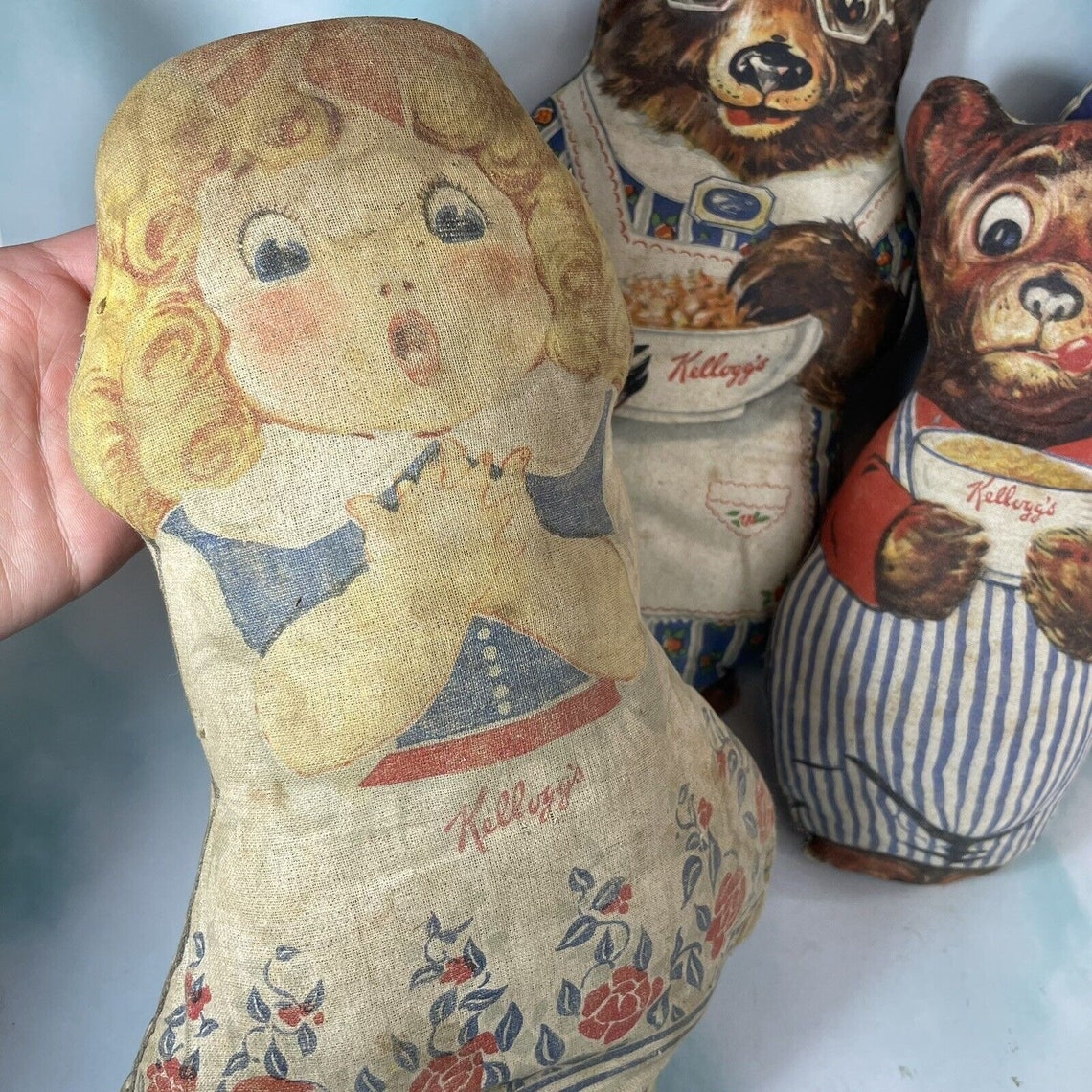 Antique Kellogs Goldilocks & the 3 Bears Advertising - Etsy