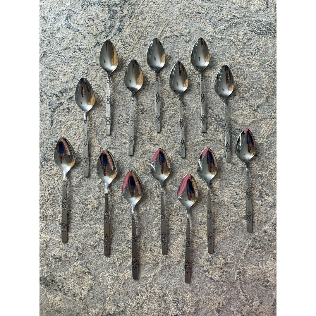 Oneida Profile Stainless Teaspoon Set of 14 - Etsy