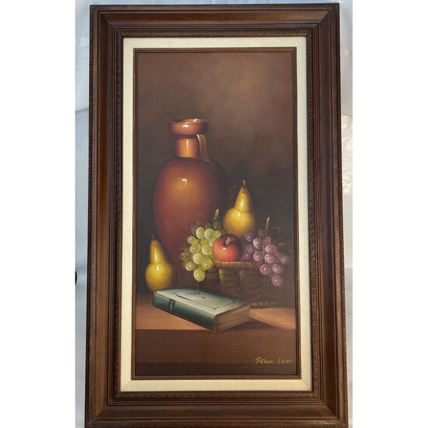 Frank Lean Oil Painting - Etsy