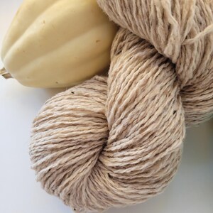 Sand Color-tweed DK Yarn in Merino Wool and Alpaca for Sweaters, Hats ...