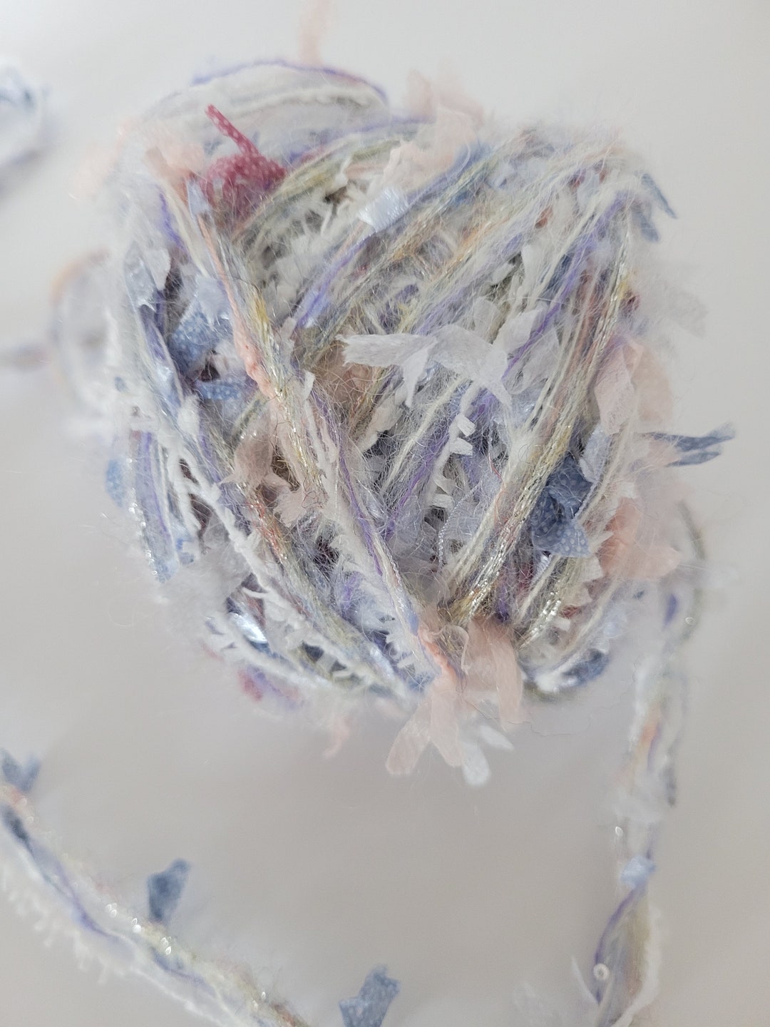 Selene-novelty Yarn 50gr/fiber Samples Scrapbooking, Weaving, Mixed ...