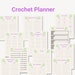 Printable Crochet Project Planner, Crochet Organizer, Project ...