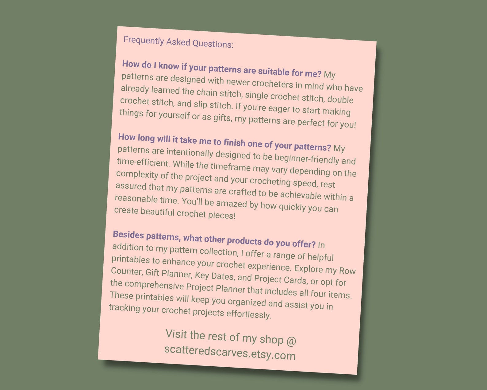 Printable Crochet Storage Labels for Project Management - Etsy