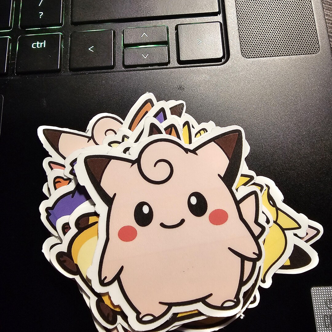 Pokémon Look-alike Stickers, Planner Stickers - Etsy