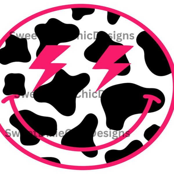 Hot Pink Smiley Face Png - Etsy