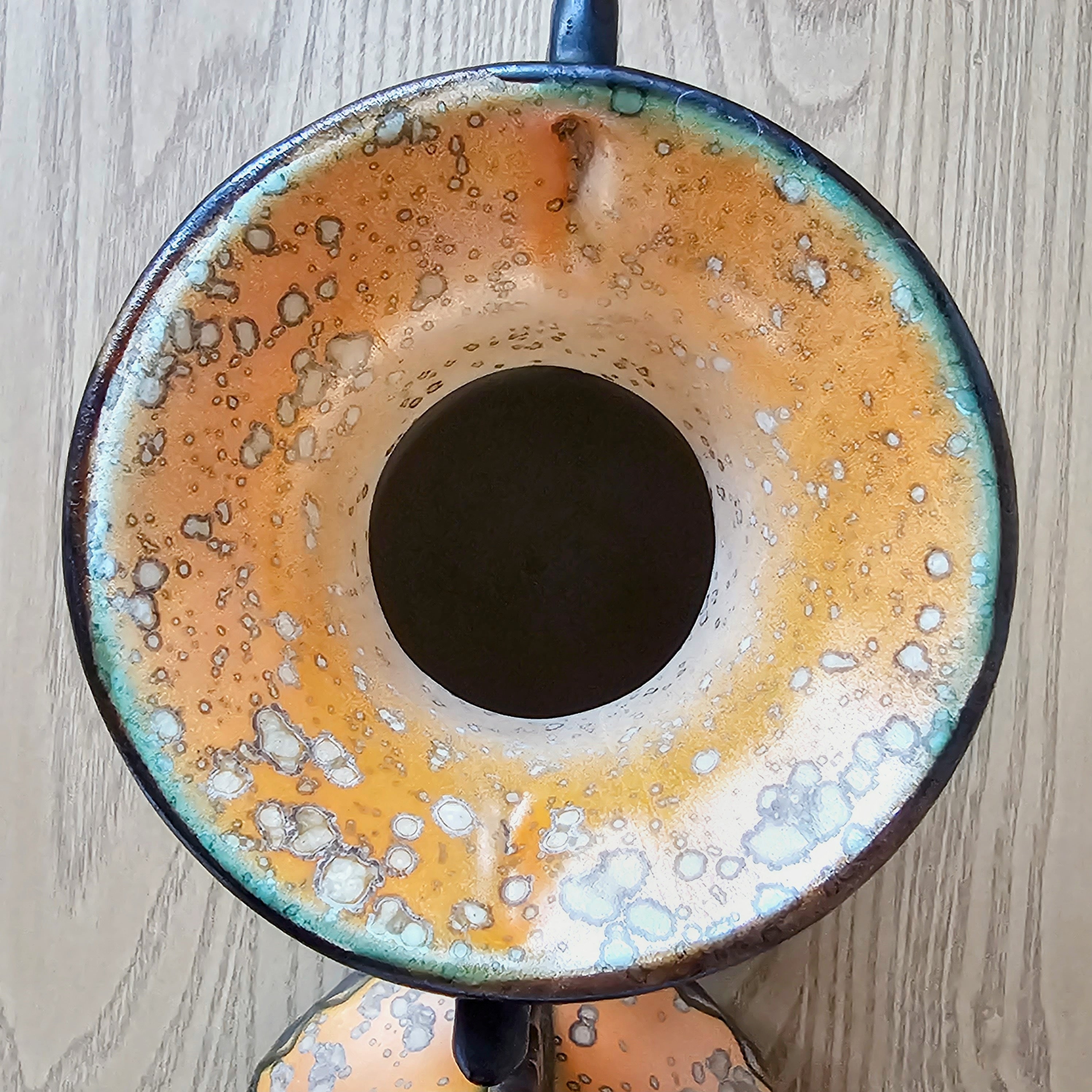 1930s Ditmar Urbach Orange Alienware Vases Set of 2 Czech - Etsy