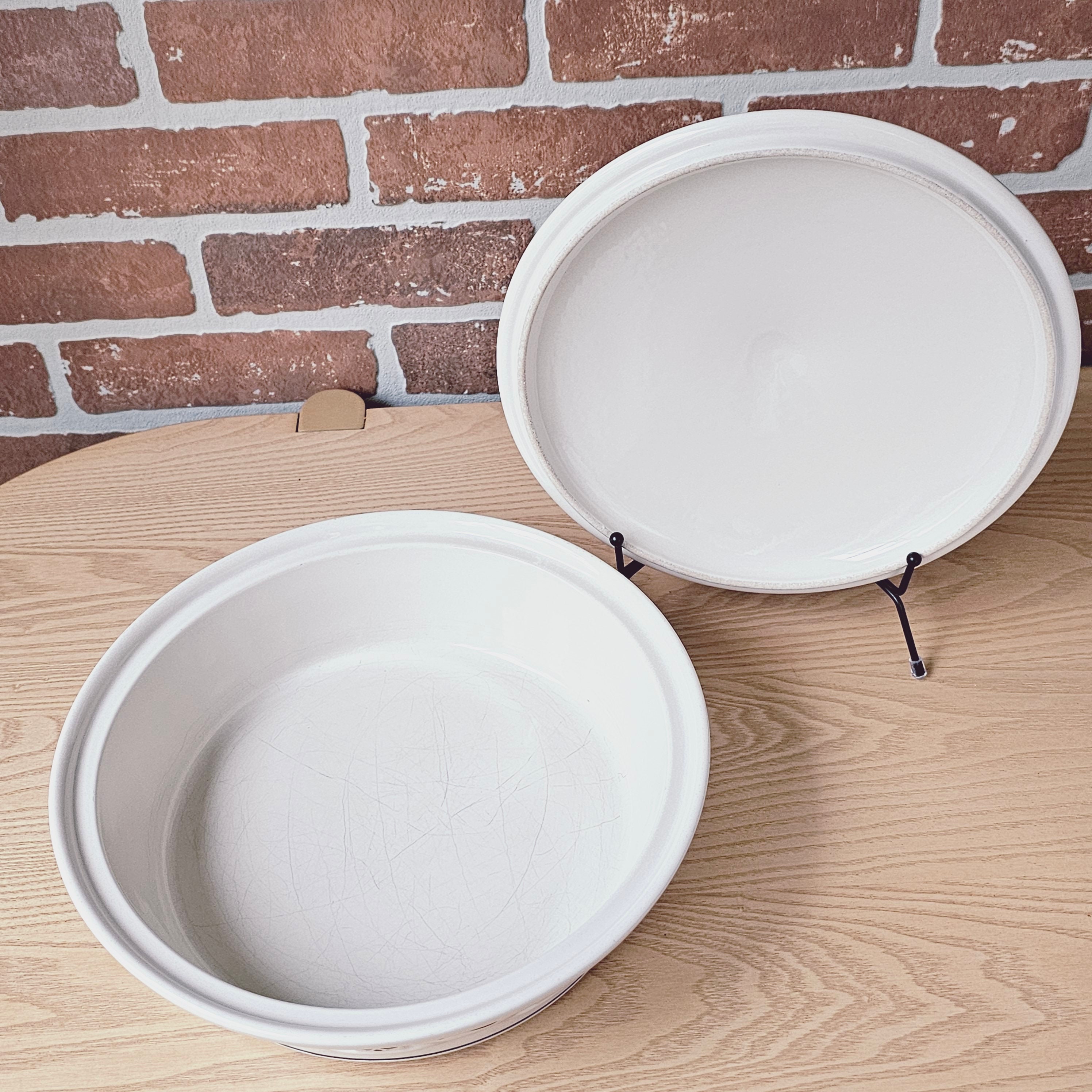 Longaberger Pottery Woven Traditions Classic Blue Bakeware - Etsy