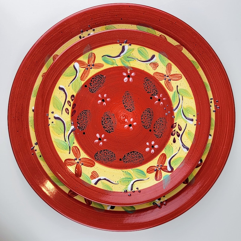 Tuscan Dinner Plates - Etsy