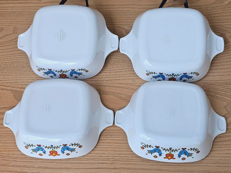 Corningware Country Festival Cookware Set: P-4-B Loaf Pan, A-2-B 2 ...