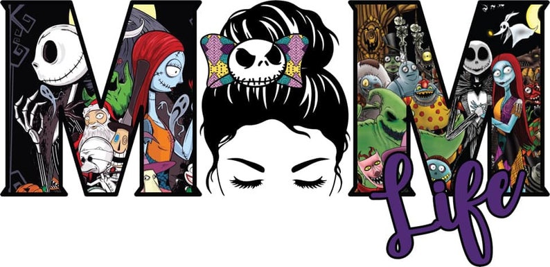 Mom Nightmare Before Christmas - Etsy