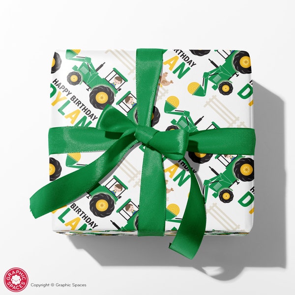 John Deere Wrapping Paper - Etsy