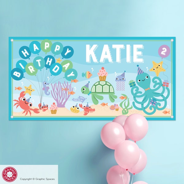 Ocean Theme Birthday - Etsy