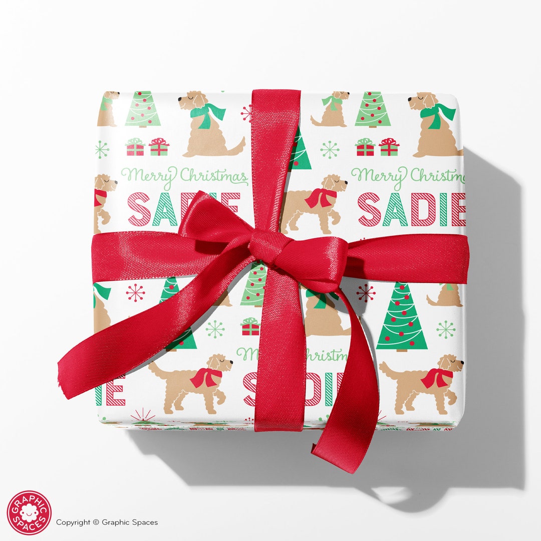 Surprising Personalized Christmas Gift Wrapping Paper Images