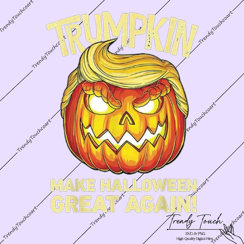 Trumpkin Svg, Pumpkin Svg, Trump 2024 Svg, Make America Great Again Svg ...