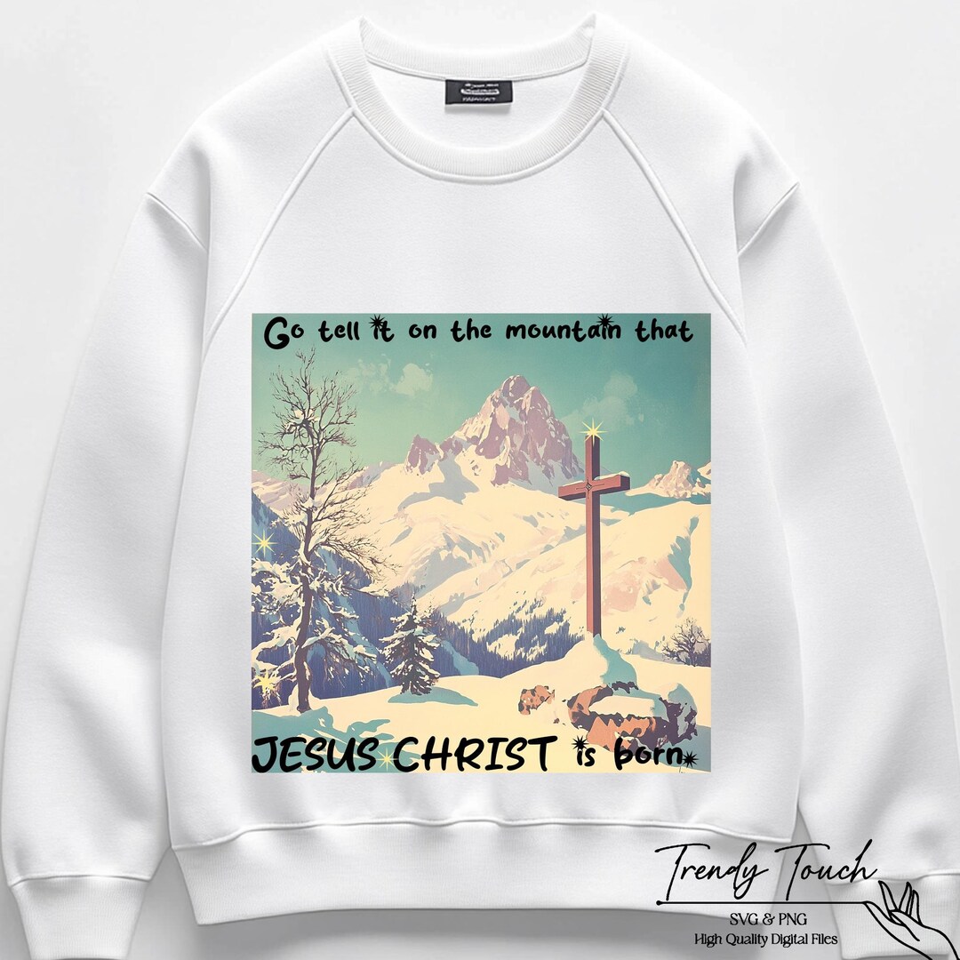 Christian PNG Trendy, Faith, Cross, Jesus, Winter, Snow, Mountain ...