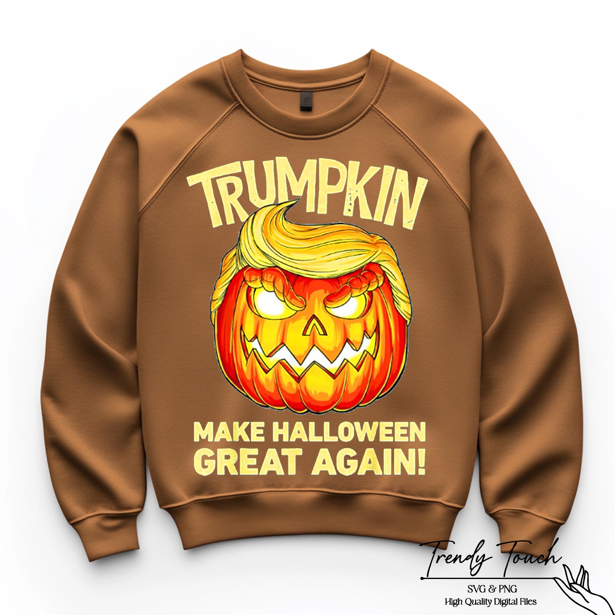 Trumpkin Svg, Pumpkin Svg, Trump 2024 Svg, Make America Great Again Svg ...