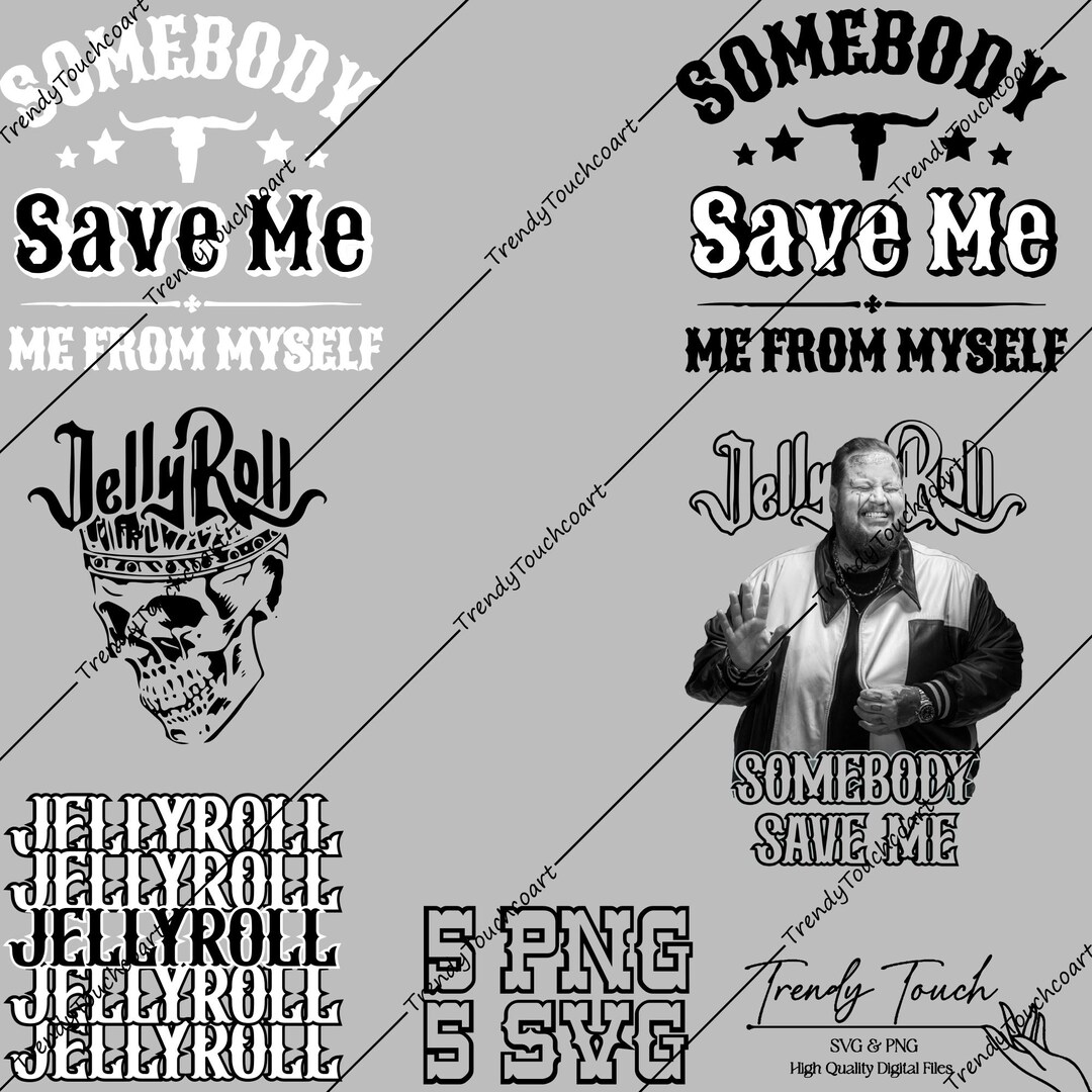 Jelly Roll Svg Png, Jelly Roll 2023 Tour Png, Son of A Sinner Png ...