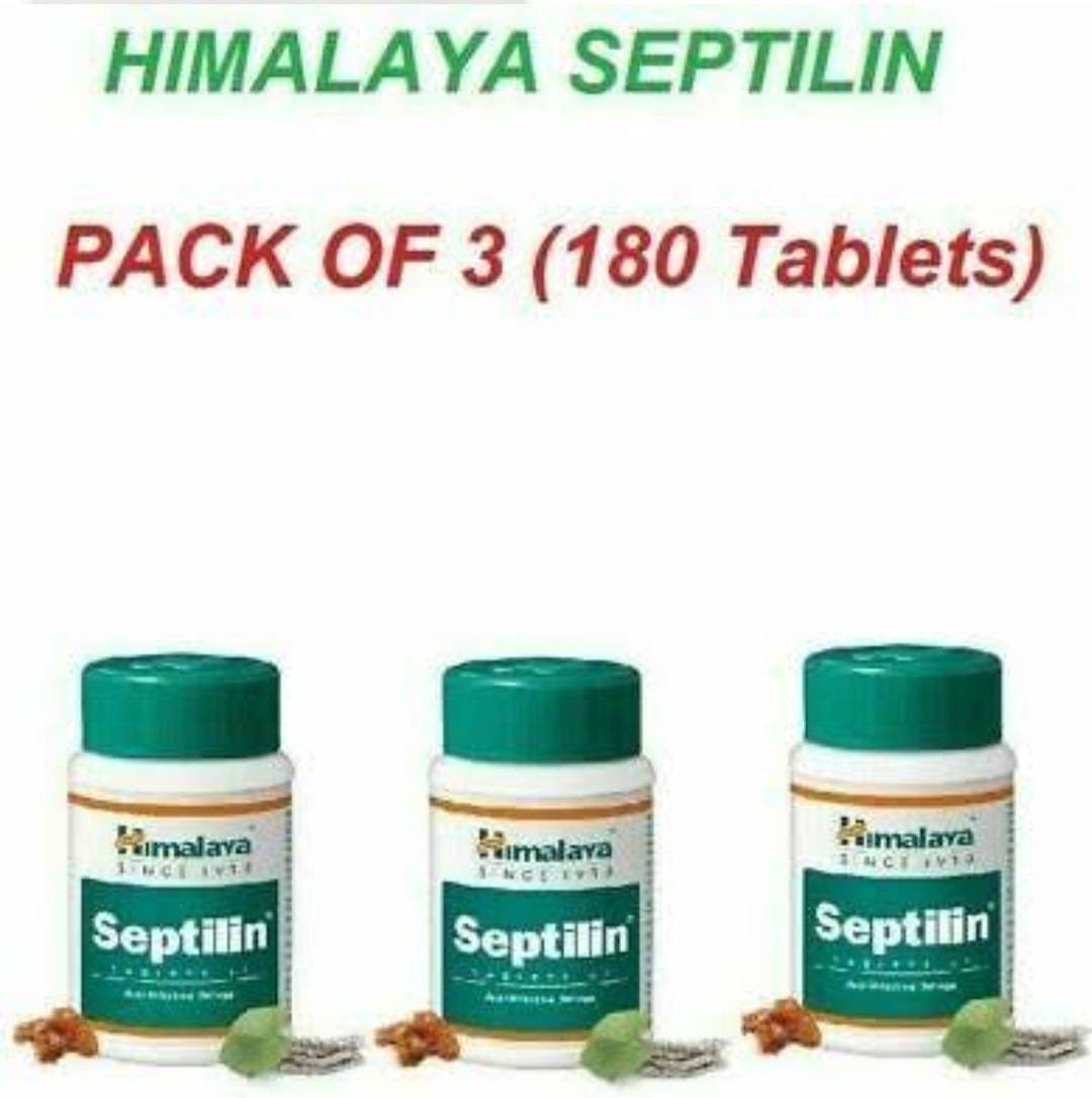 HIMALAYA Herbal SEPTILIN Anti Infective Therapy Tablets 60NX 3 Pack - Etsy