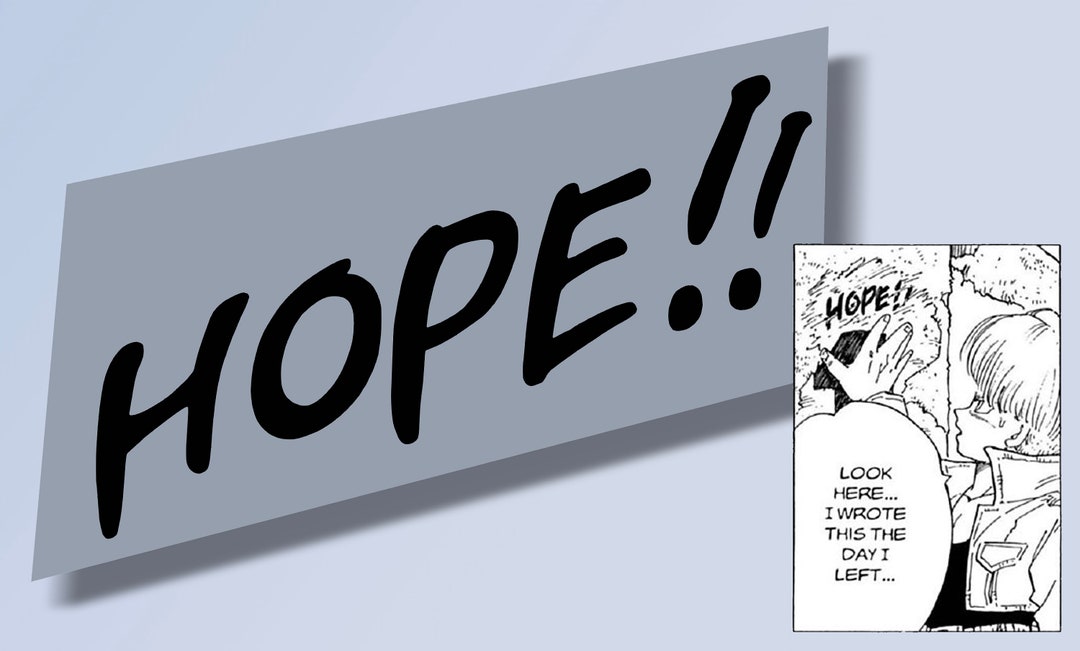 Dragon Ball Time Machine hope Sticker Car Decal - Etsy