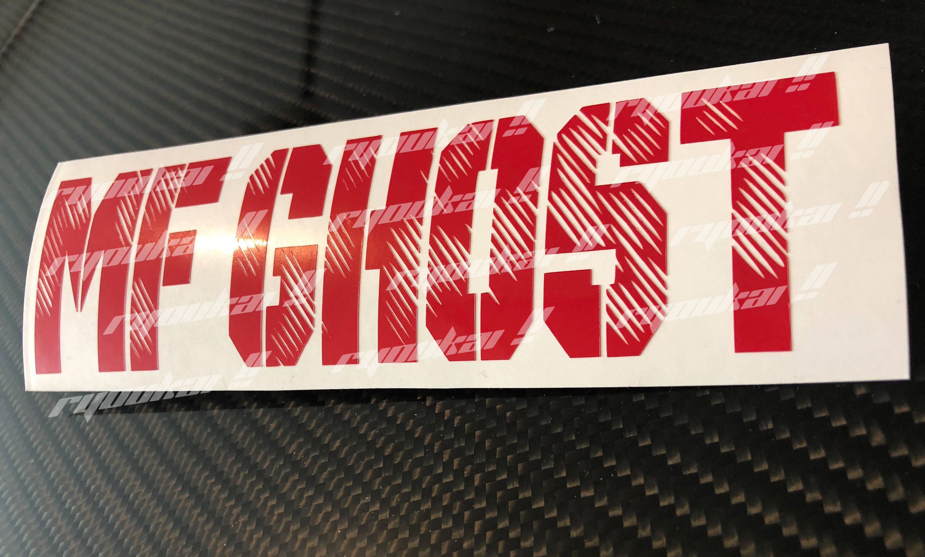 MF GHOST Logo Initial D Jdm Die-cut Sticker Brz Gt86 Gr86 Fr-s - Etsy ...