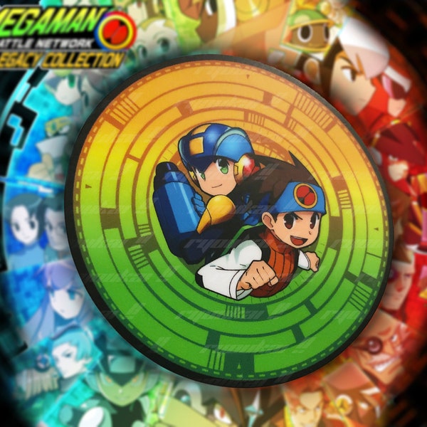 Megaman Exe Sticker - Etsy