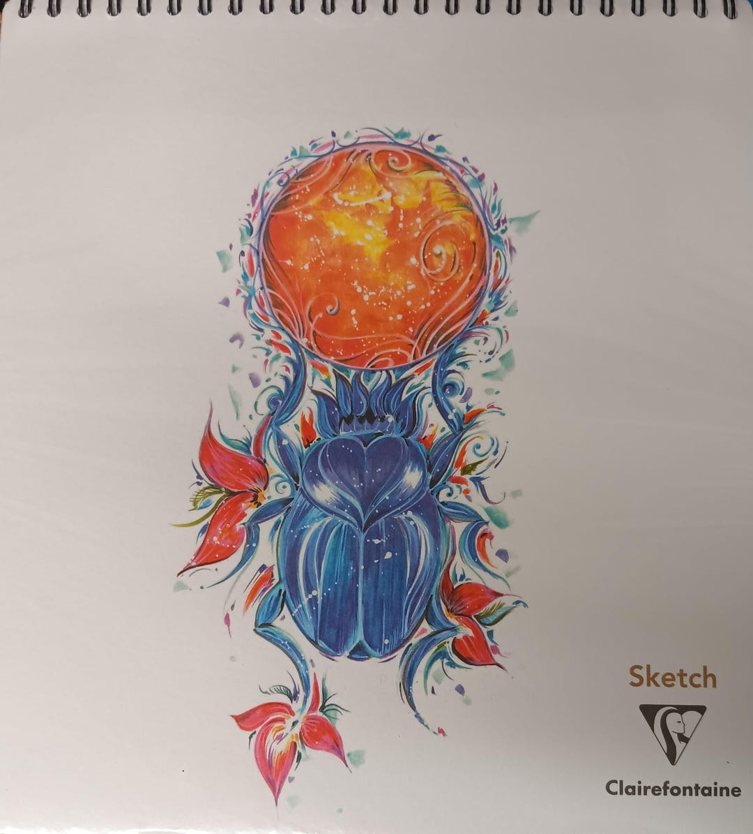 Tutankhamun Special Edition Sketch Wirebound Sketchpad - Etsy