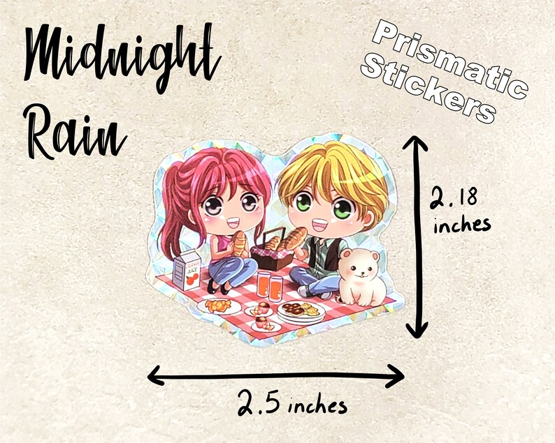 Midnight Rain Prismatic Sticker Blade Sticker Noemi Sticker Soren ...