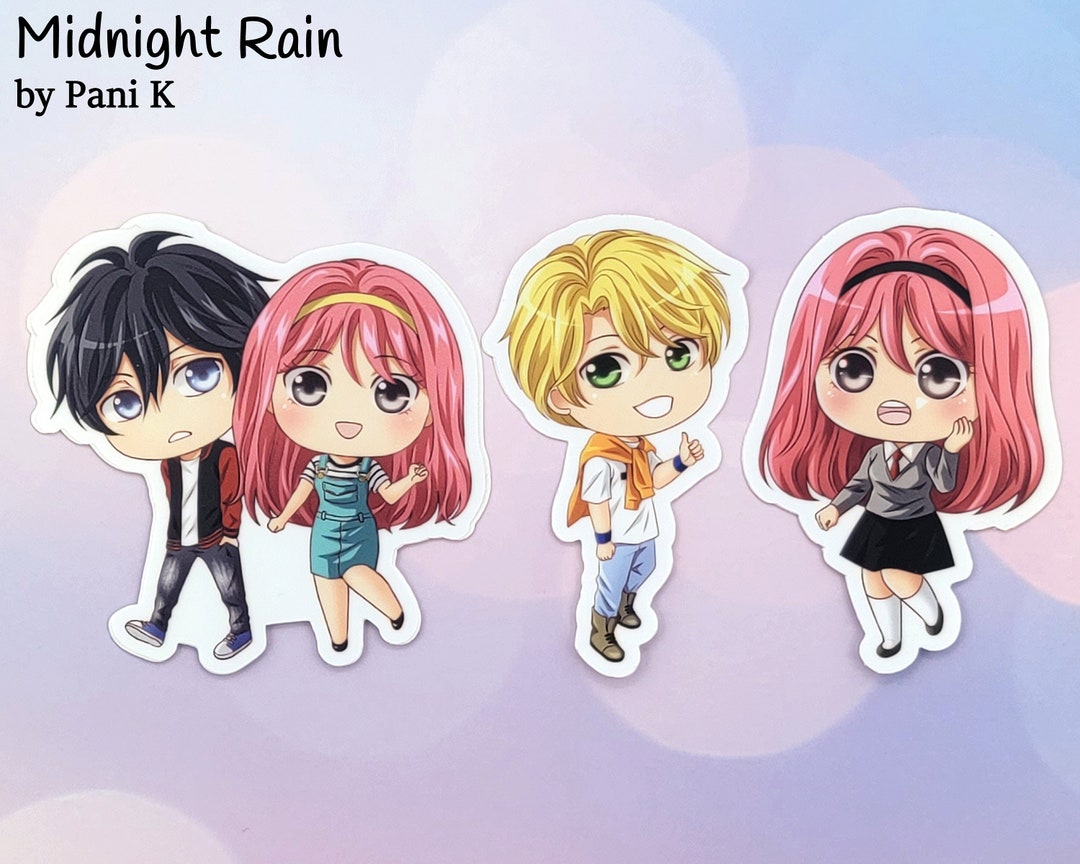 Midnight Rain Sticker Blade Sticker Noemi Sticker Soren Sticker ...