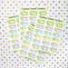 Payday Tracker Sticker Sheet Planner Sticker Paycheck Budget Planner ...