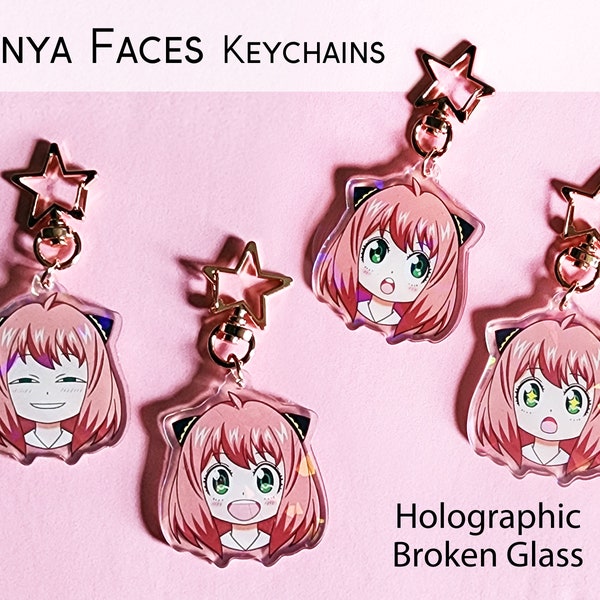 Spy Family Keychain - Etsy