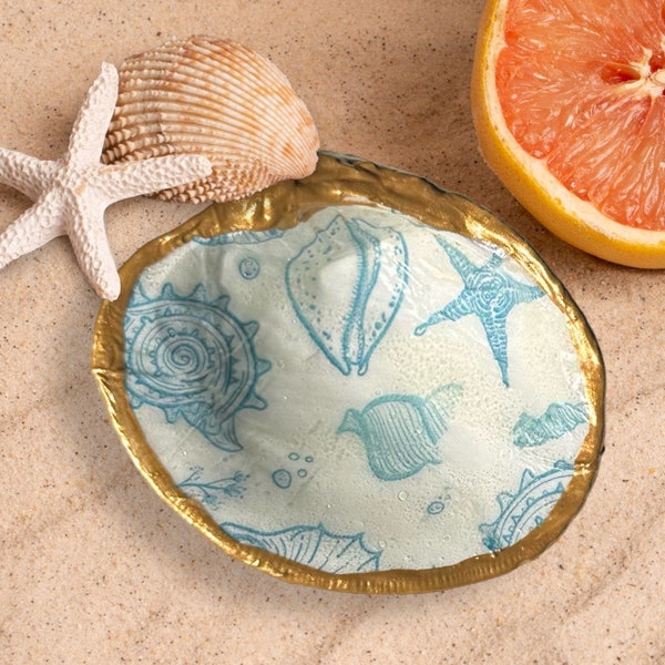 Painted Clam Shell - Etsy