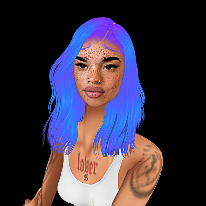 IMVU HAIR Color TEXTURES | Etsy