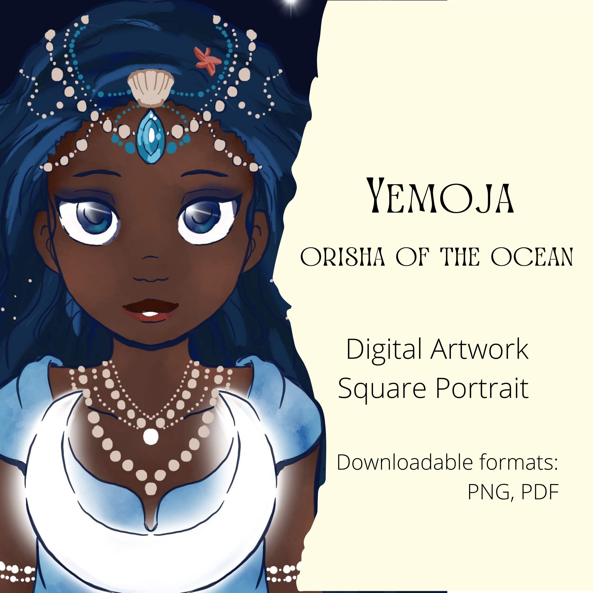 Art & Collectibles Yemoja Digital Artwork 2019 Collection Prints ...