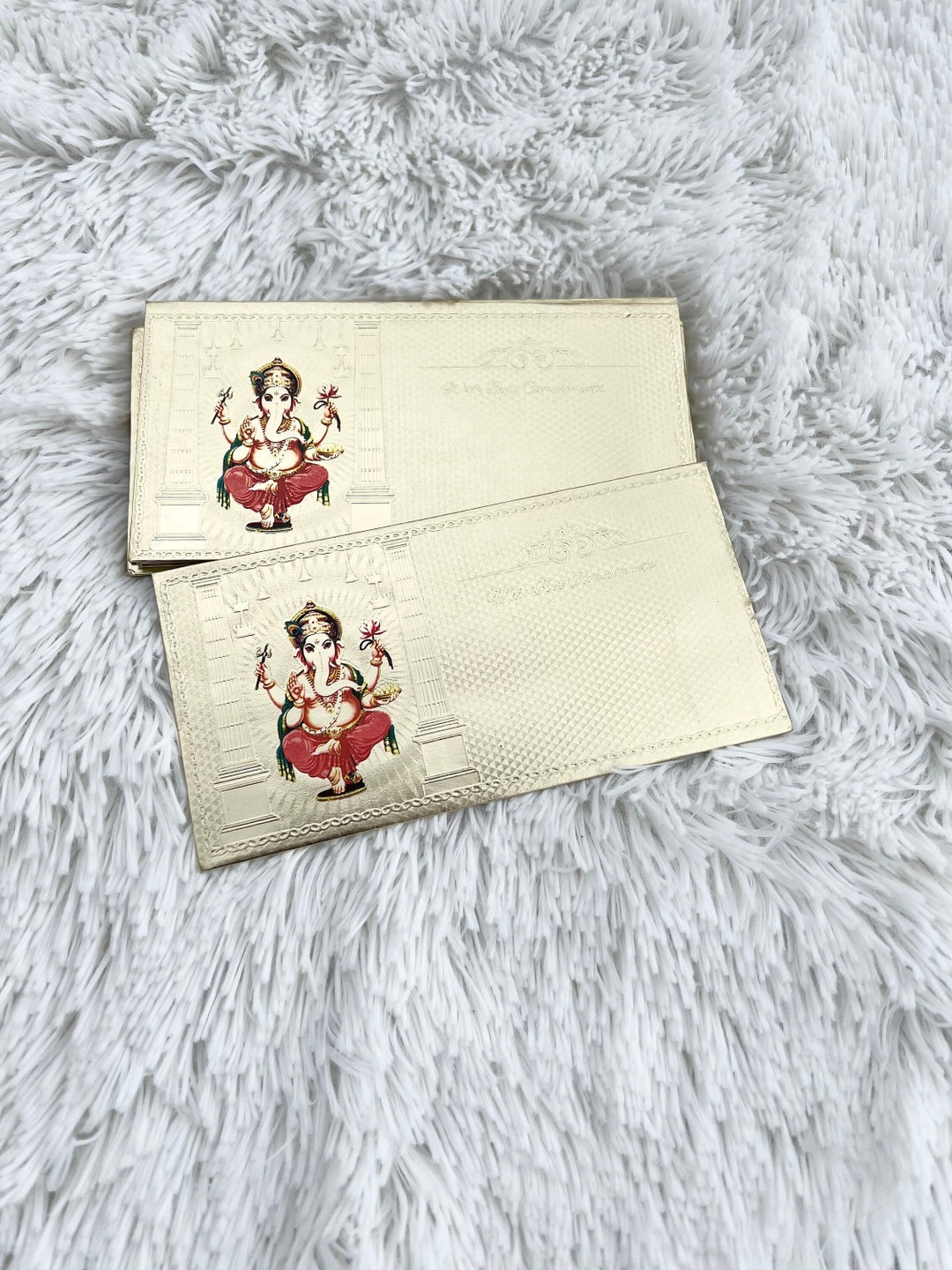 10ct Ganesh Indian Envelope ,indian Cash Envelope,gift Card Holder ...