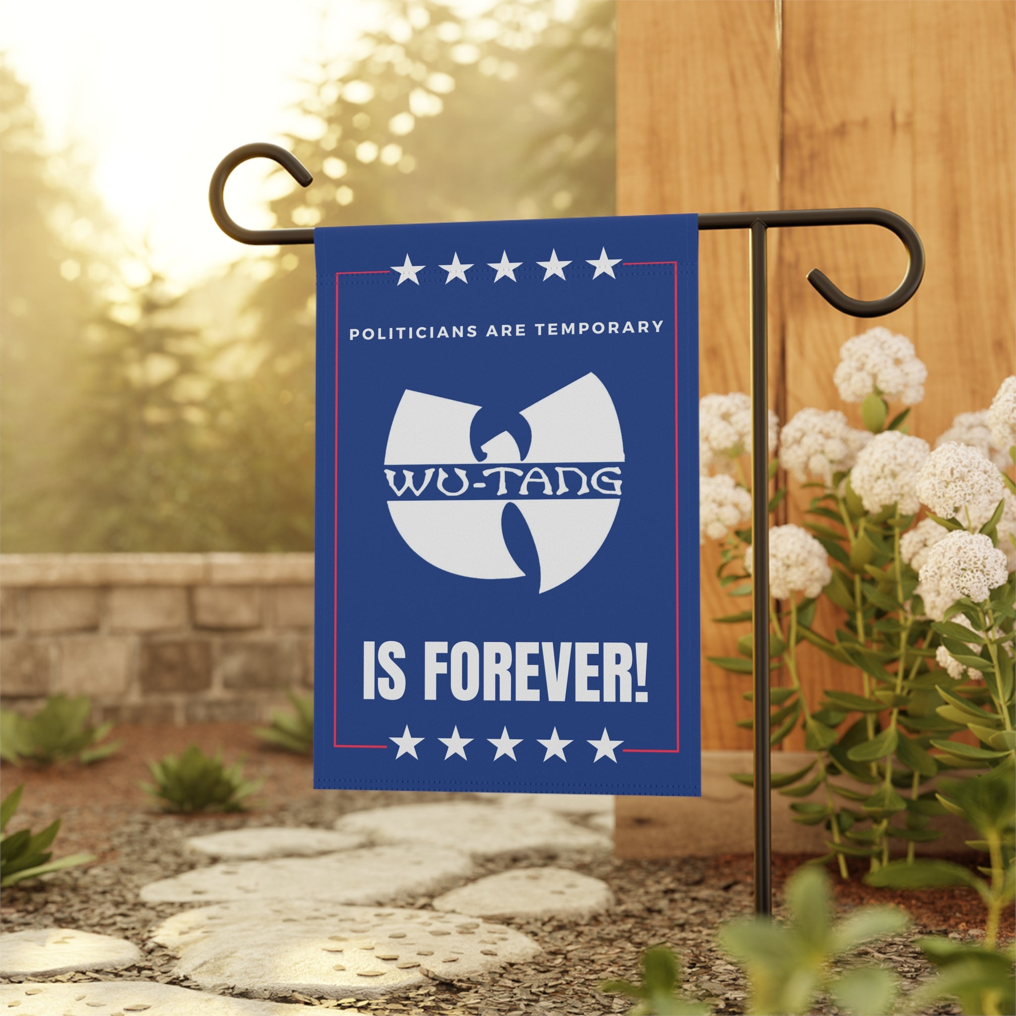 Wu-tang is Forever Garden Sign, Political Garden Sign, Patriotic Garden ...