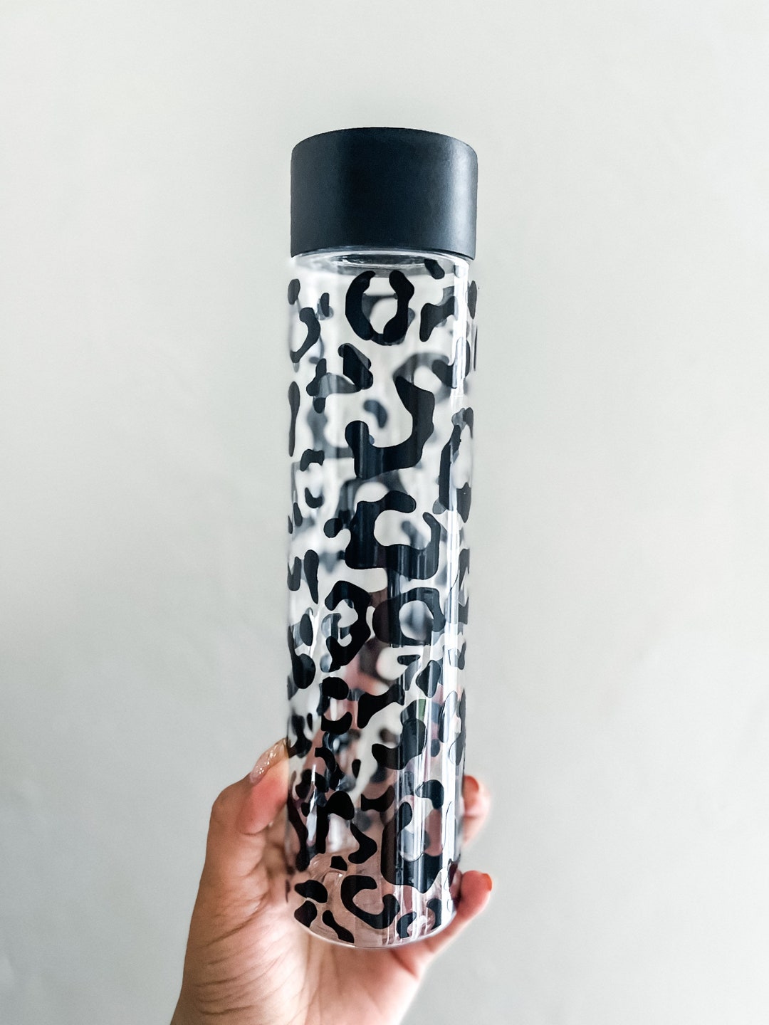 Cheetah Water Bottle - Etsy