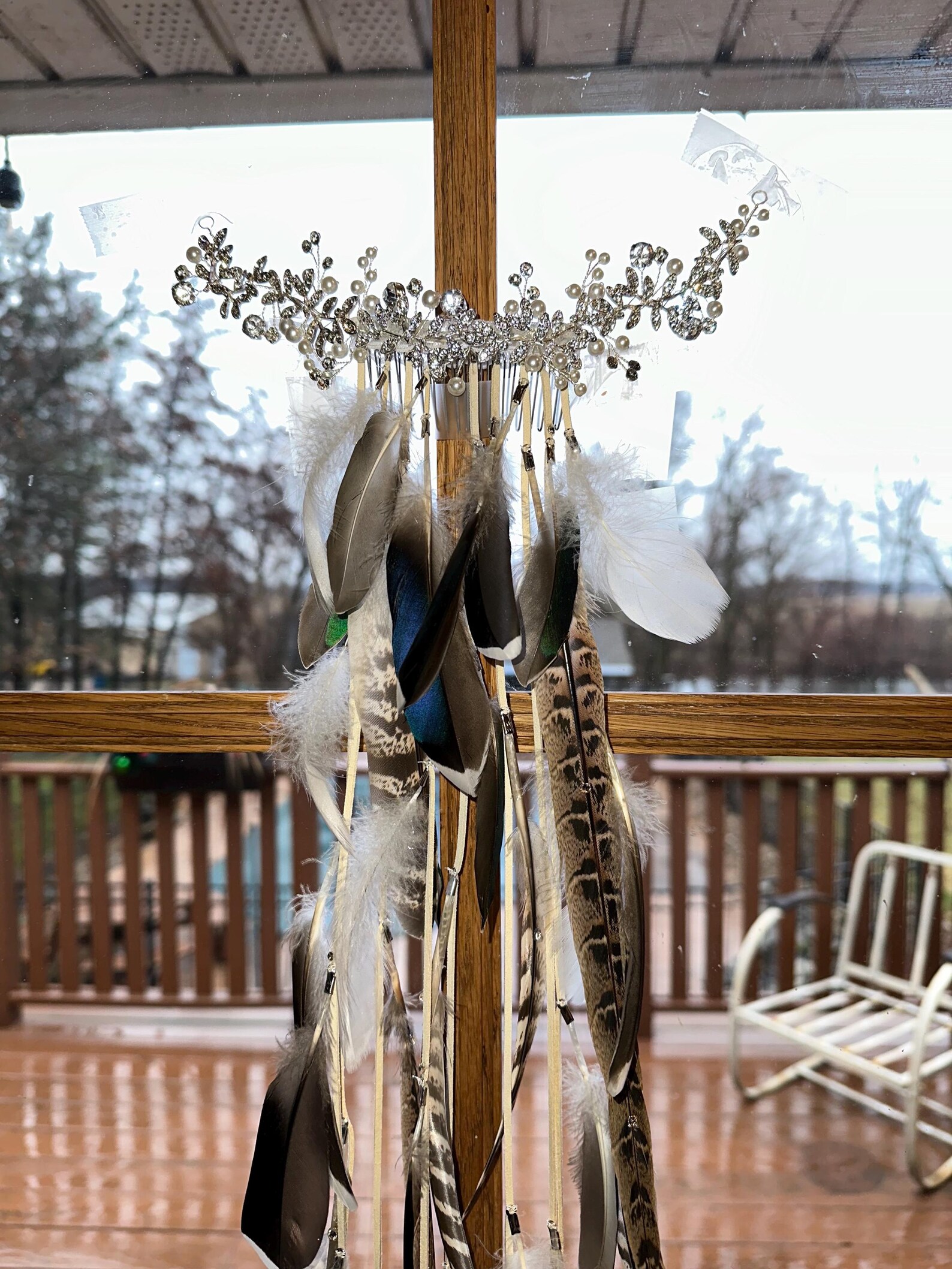 Long Feather Veil - Etsy