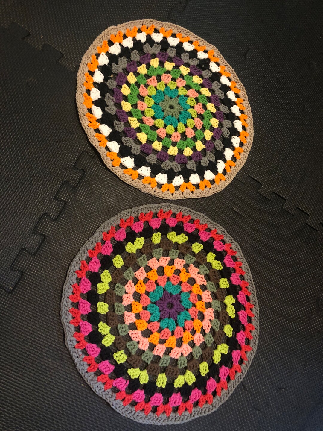 Crocheted Granny Mandala - Etsy