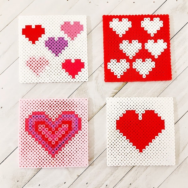 Perler Bead Coasters - Etsy