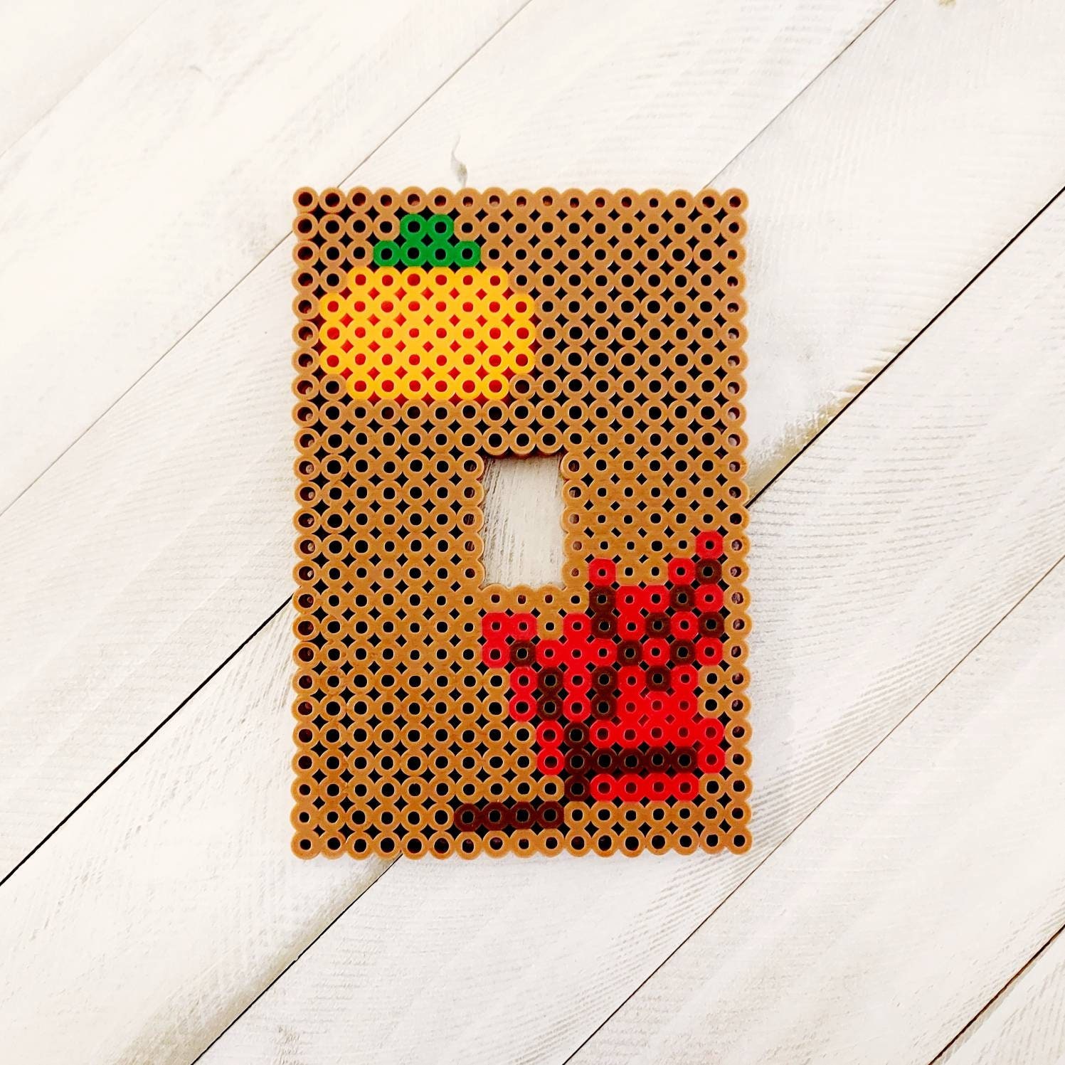 Perler Beads Electrical Cover | Home Decor Gift | Home Gifts | Perler ...
