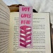 Hot Girls Read Bookmark Bookish Gift for a Reader Cute - Etsy
