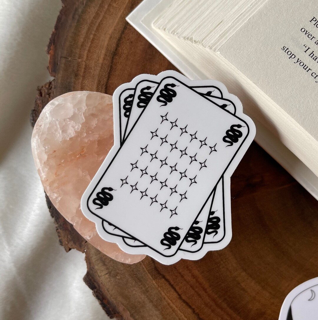 Deck of Cards Sticker Kindle Sticker Cute Laptop Case - Etsy