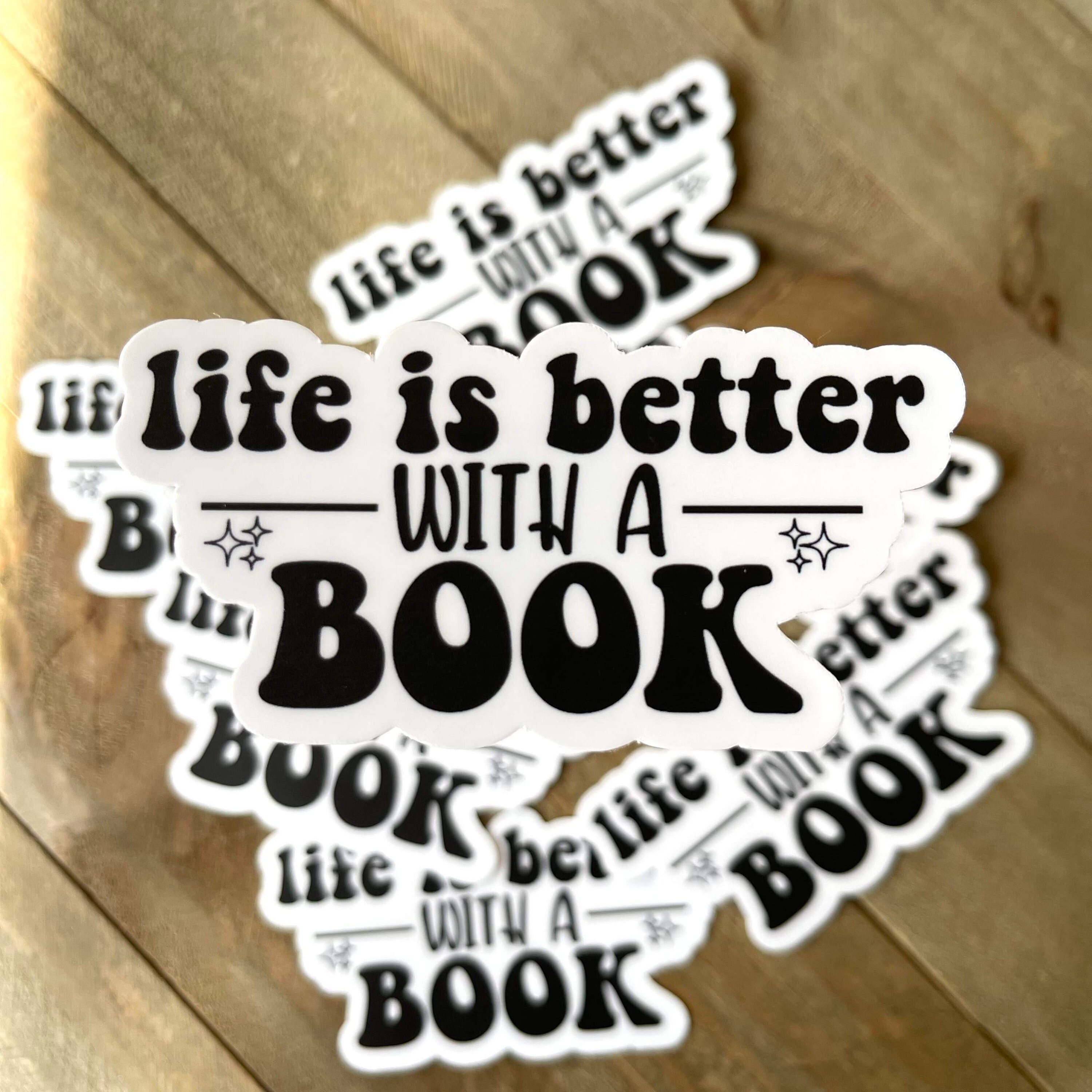 Life is Better With Book - Etsy