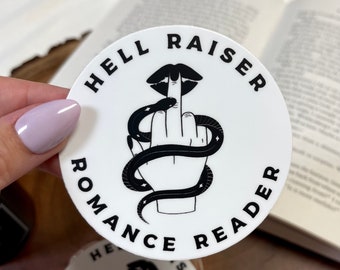 Skeleton Hands Heart Sticker, You Had Me at Trigger Warnings, Bookish Sticker, Dark Romance ...