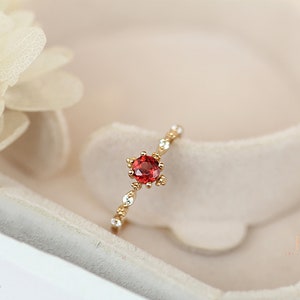 Natural Ruby, Wine Color, Rose Cut, Genuine Gemstone, 925 Sterling ...