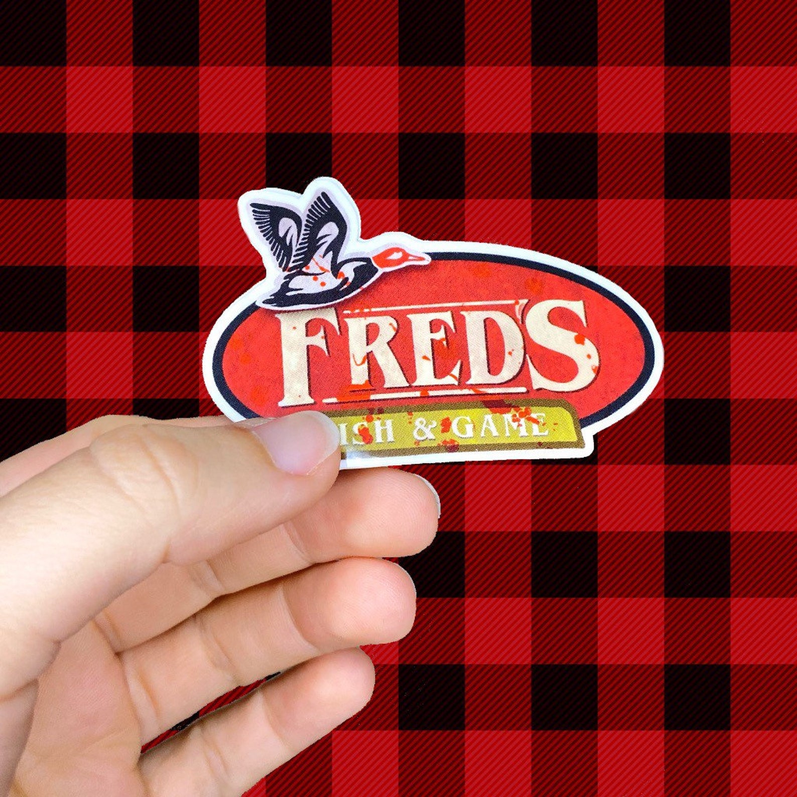 Dexter Sticker Freds Fish & Game Fan Gift Adult Pop - Etsy