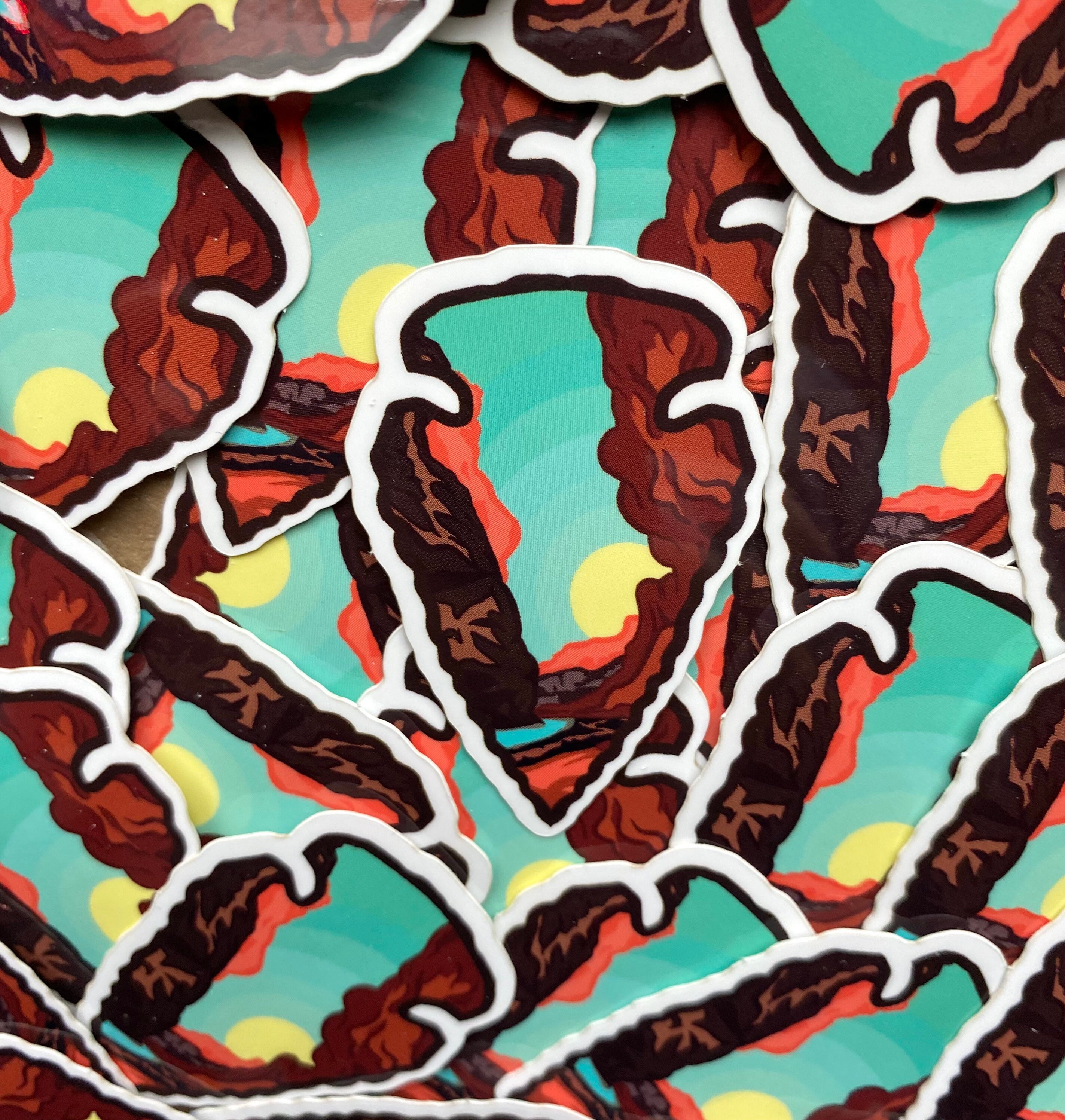 Arrowhead Canyon Sticker, Travel and Adventure, Southwest United States ...