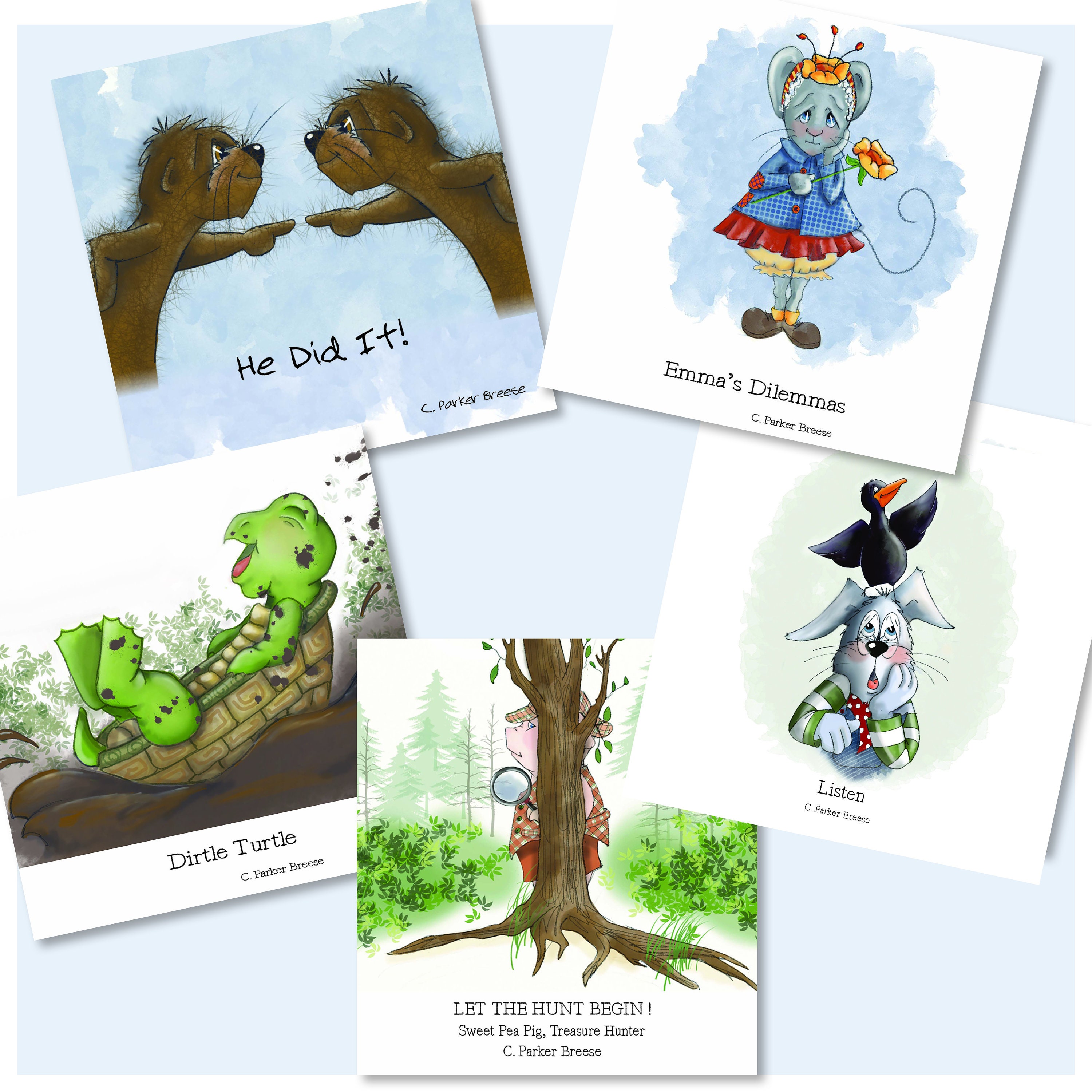 Inkberry Farm 5 Book Set - Etsy