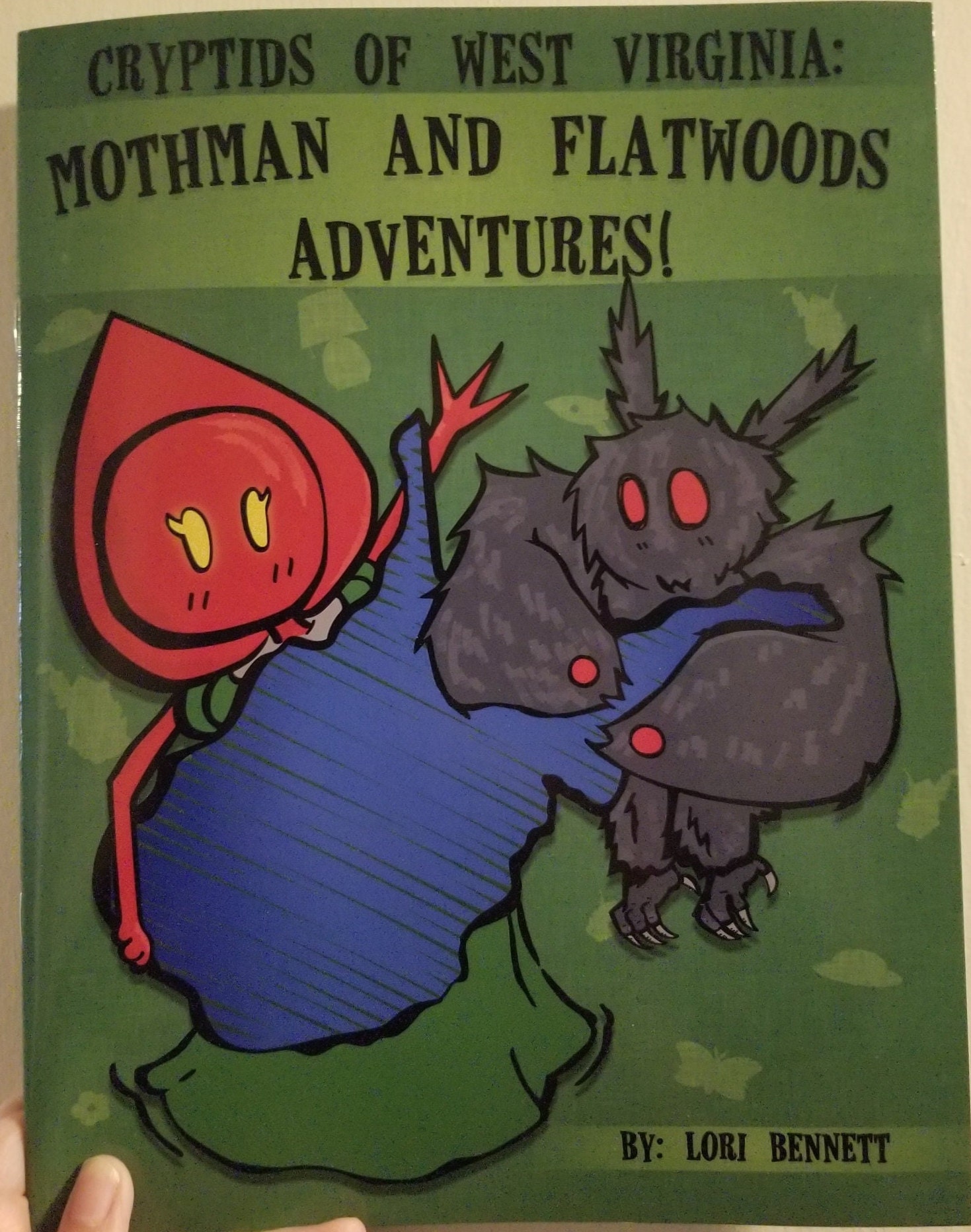 Cryptids of West Virginia: Mothman and Flatwoods Adventures! - Etsy