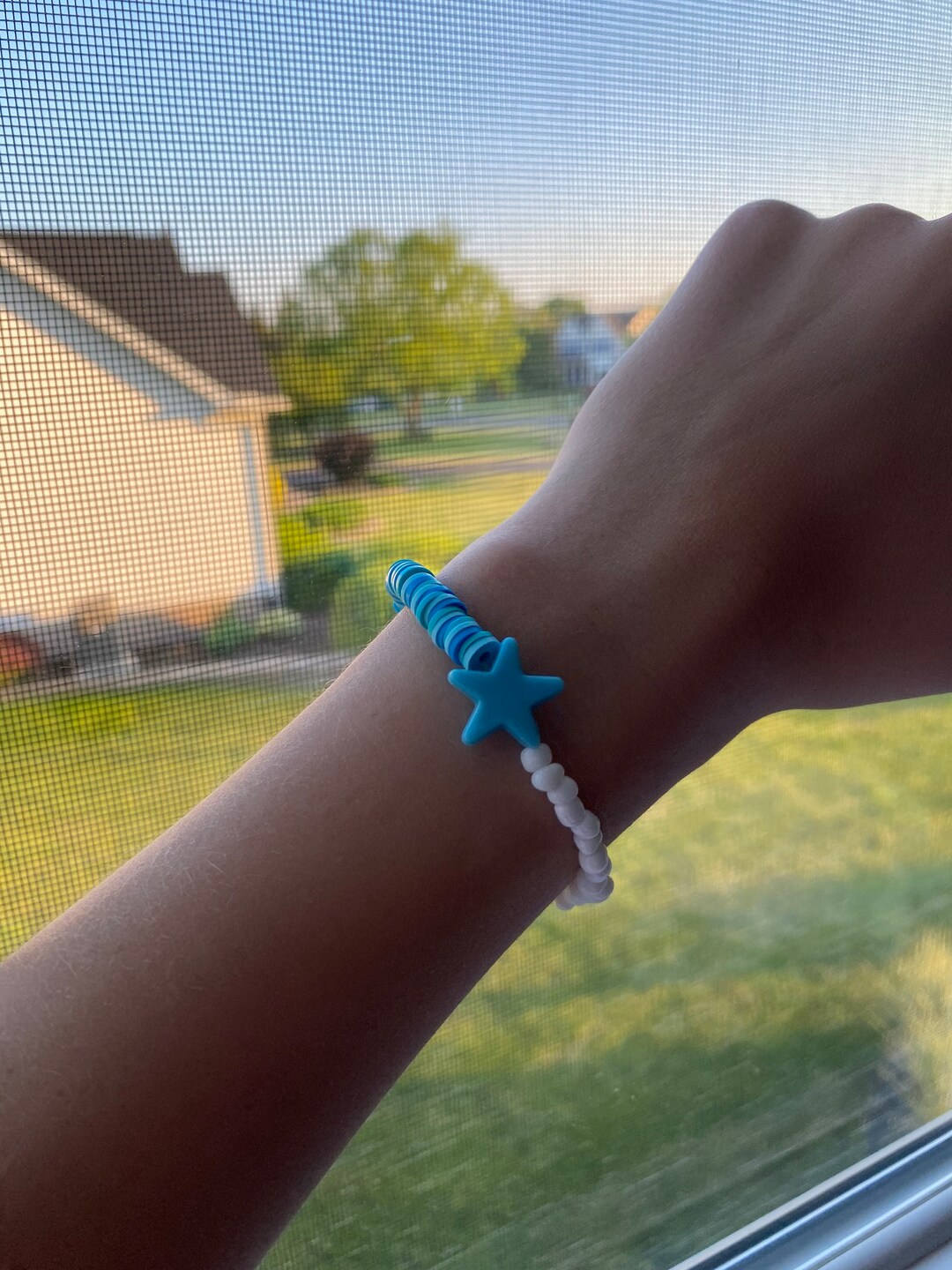 Blue Star Bracelet - Etsy